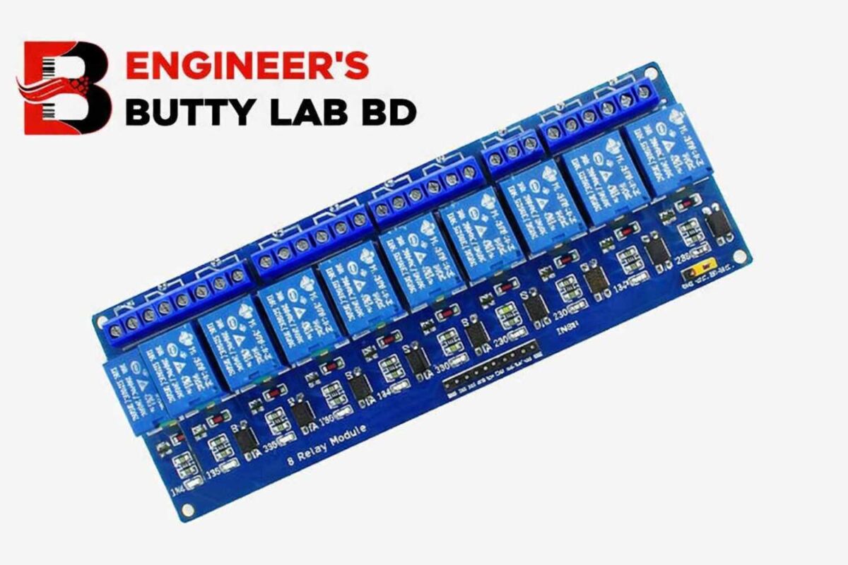 5V 8-Channel Relay Module – Engineers Butty Lab BD | Robotics Project ...