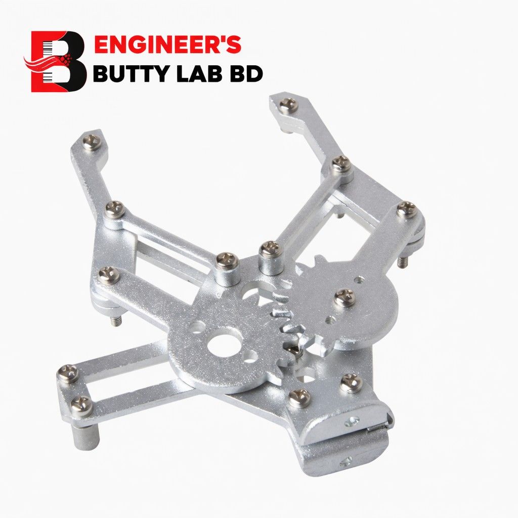 Robotics Claw Mechanical Gripper Clamp Kit – Engineers Butty Lab BD ...
